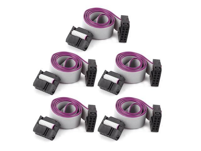 Click here for 5pcs IDC 10Pin Hard Drive Extension Wire Flat Ribb... prices