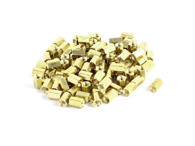 Click here for 100Pcs Hex Nut Brass Standoff Spacer M3x7mm Female... prices
