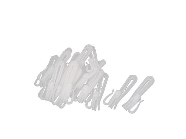 Click here for 20pcs 7cm Length White Plastic Window Curtain Adju... prices