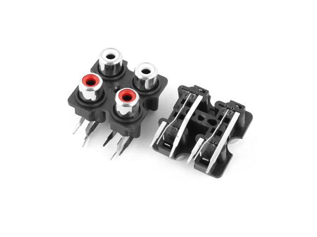 Click here for Panel Mounting Audio Video Jack AV Socket 4 Positi... prices