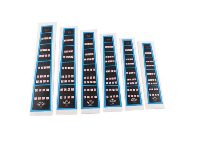 Click here for 6Pcs Violin Practice Fingerboard Sticker Fret Fing... prices