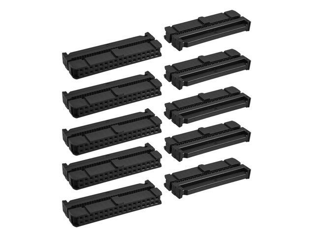 Click here for 10 Pcs Black Dual Row 34 Pin IDC Socket Connector... prices