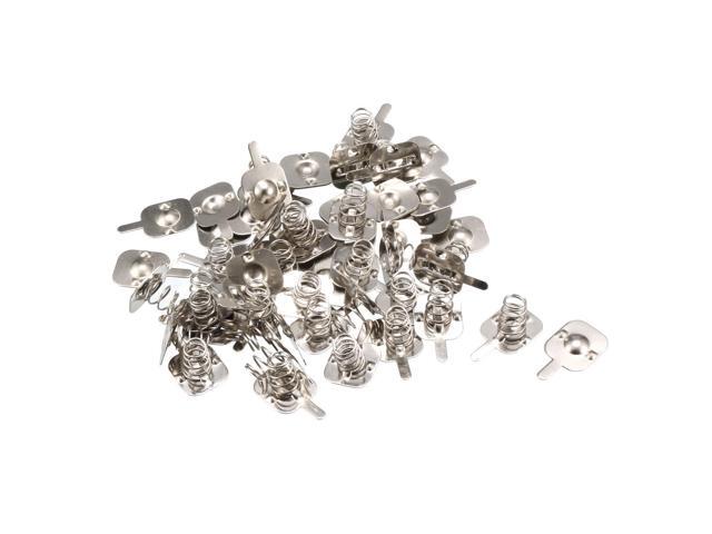 Click here for Silver Tone Metal AA Battery Connecting Spring Lam... prices