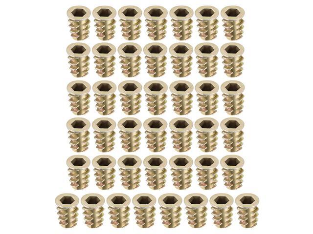 Click here for Threaded Insert Nuts Zinc Alloy Hex Socket M6 Inte... prices