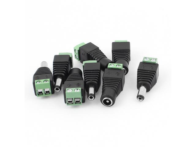 Click here for 4Pairs 5.5mm x 2.1mm Male Female DC Power Connecto... prices