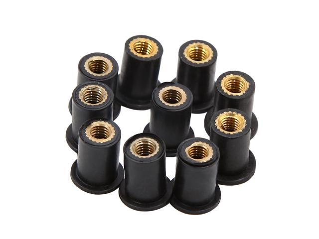 Click here for 10pcs M5 Black Rubber Windscreen Windshield Screws... prices