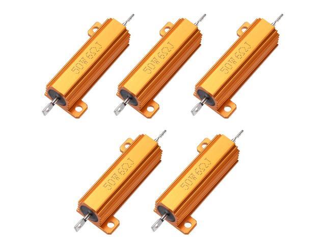 Click here for 50W 6 Ohm Aluminium Housing Chassis Mount Wirewoun... prices