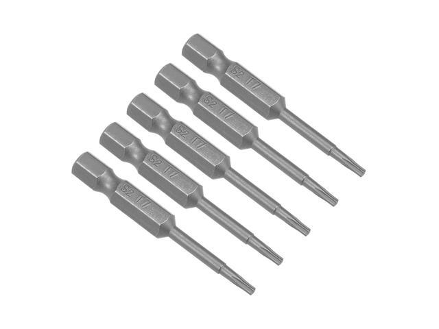 Click here for 5pcs 50mm Long 1/4 Hex Shank T7 Torx Head Screwdri... prices