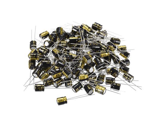 Click here for Aluminum Radial Electrolytic Capacitor 100uF 25V L... prices