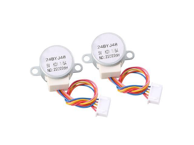 Click here for 2PCS 24BYJ48 DC 5V Reduction Stepper Motor Micro R... prices