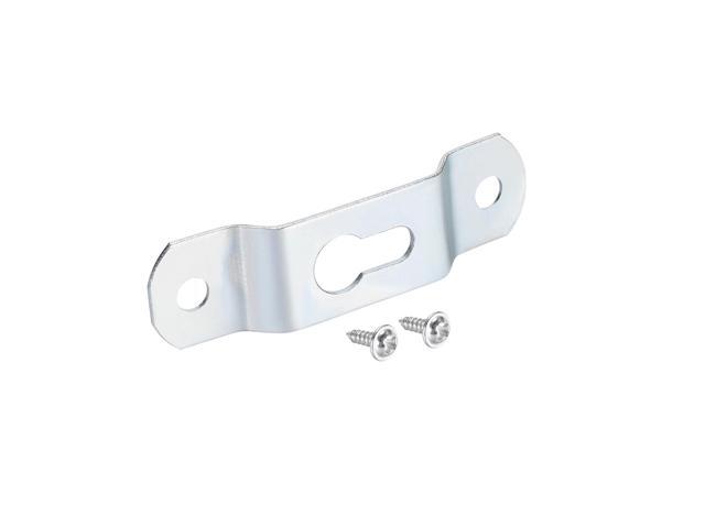 Click here for Keyhole Hanging Plate  49mm x 13mm Single Hole Hoo... prices