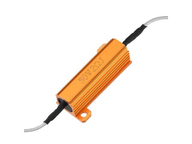 Click here for Aluminum Case Resistor 50W 2 Ohm Extension Wires W... prices