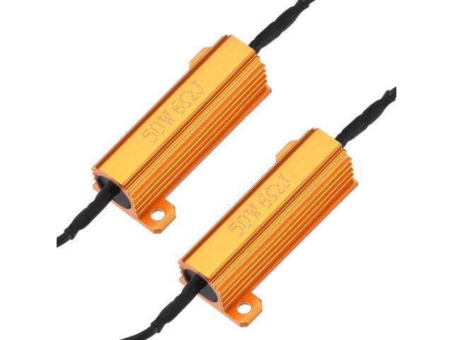 Click here for 2 Pcs Aluminum Case Resistor 50W 6 Ohm Extension W... prices