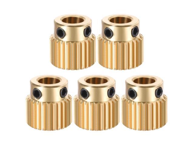 Click here for Brass Drive Gear Extruder Wheel 26 Teeth 5mm Bore... prices
