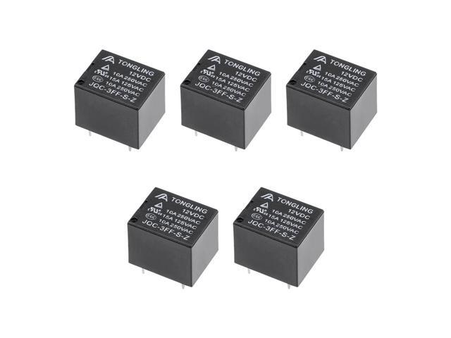 Click here for 5 Pcs JQC-3FF-S-Z DC 12V Coil SPDT 5 Pin PCB Elect... prices