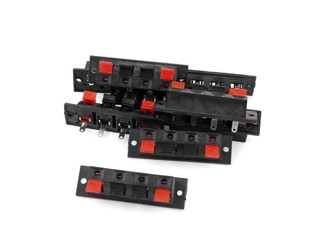 Click here for 10 Pcs 4 Way Push Release Connector Plate Stereo S... prices