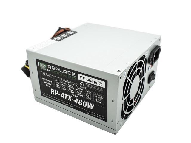 Click here for Replace Power 480W ATX Power Supply for HP PRO D11... prices