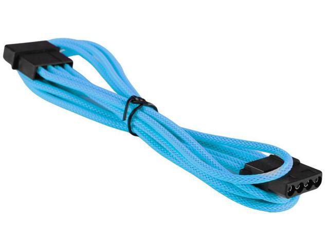 Click here for Light Blue 4-Pin Single Cable Premium Braided Male... prices