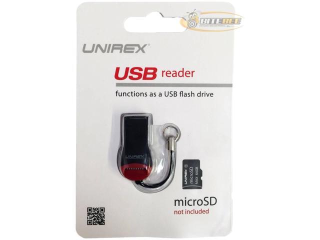 Usb Reader (Supports MicroSD Card of up to 32GB) - Black