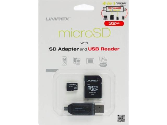 Click here for Unirex MSW325M 4-in-1 Usb/Micro USB Reader and SD... prices