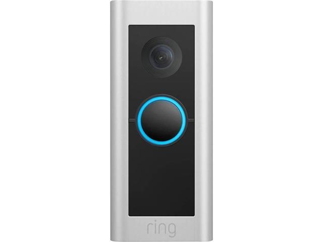 ring Wired Doorbell Pro 2 in Satin Nickel - Silver