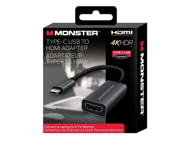 Click here for Monster Essentials USB-C to HDMI Adapter prices