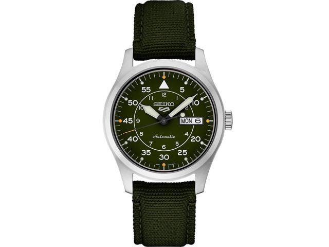 Click here for Seiko SRPH29 5 Mens Green Sports Watch prices