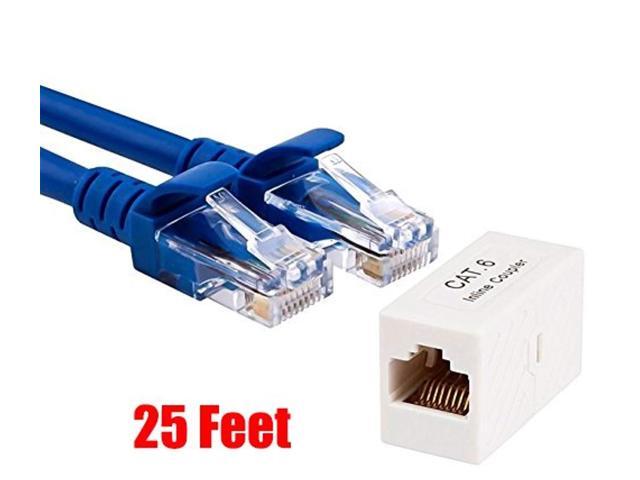 Click here for cat6 25 ft snagless network ethernet cable - blue... prices