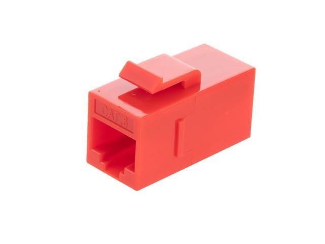 Click here for CAT6 UTP Inline Keystone Coupler  15 pack  Red prices