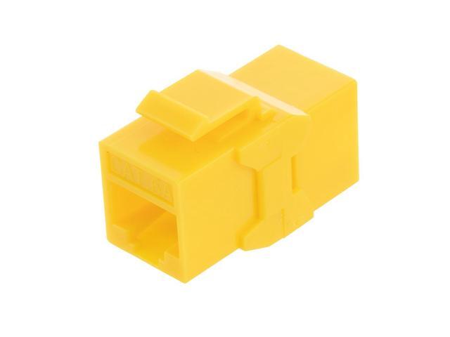 Click here for CAT6A UTP Inline Keystone Coupler  15 pack  Yellow prices