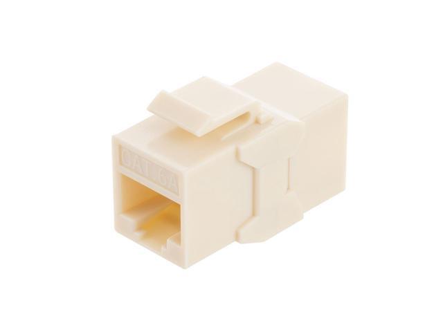 Click here for CAT6A UTP Inline Keystone Coupler  25 pack  Ivory prices