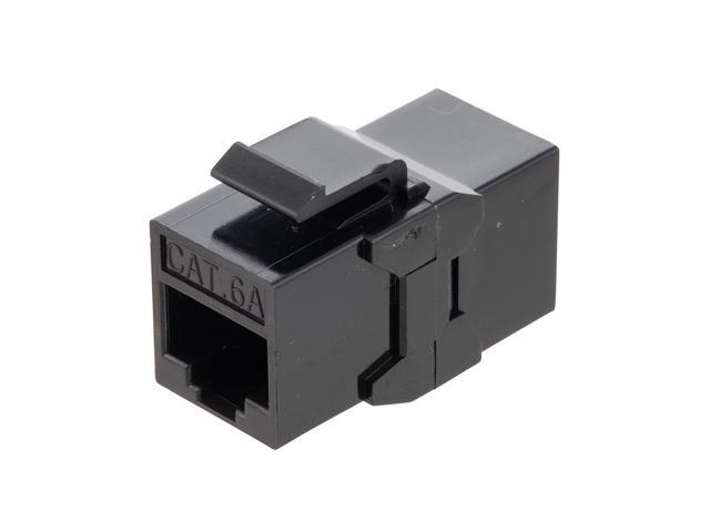 Click here for CAT6A UTP Inline Keystone Coupler  10 pack  Black prices