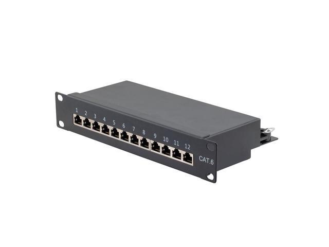 Click here for NavePoint 10 Inch Wide 12-Port CAT6 STP Patch Pane... prices