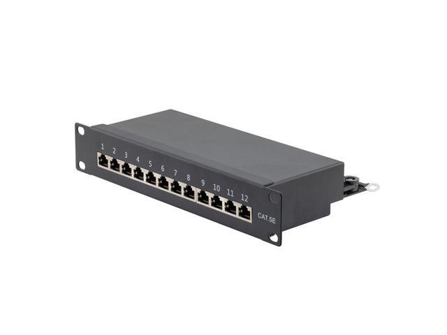 Click here for NavePoint 10 Inch Wide 12-Port CAT5E STP Patch Pan... prices
