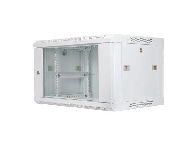 Click here for NavePoint 6U Network Cabinet with Glass Door 6U Wa... prices