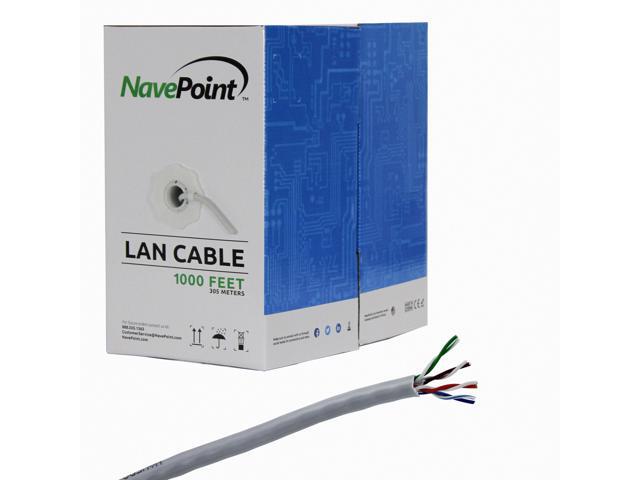 Click here for NavePoint CAT5e UTP Bulk (CCA) Ethernet Network Ca... prices