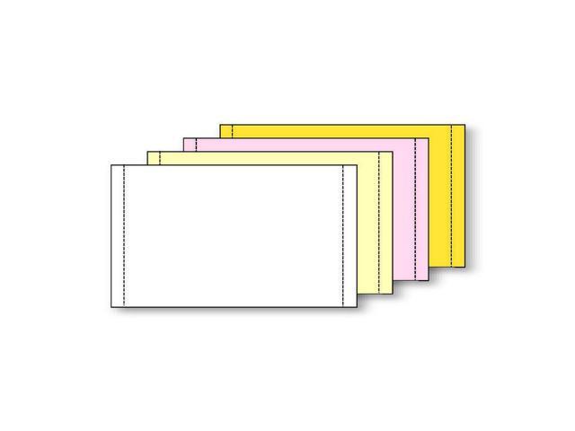 Click here for 4-Ply 9-1/2 x 5-1/2 (W x H) Carbonless 13# White/C... prices
