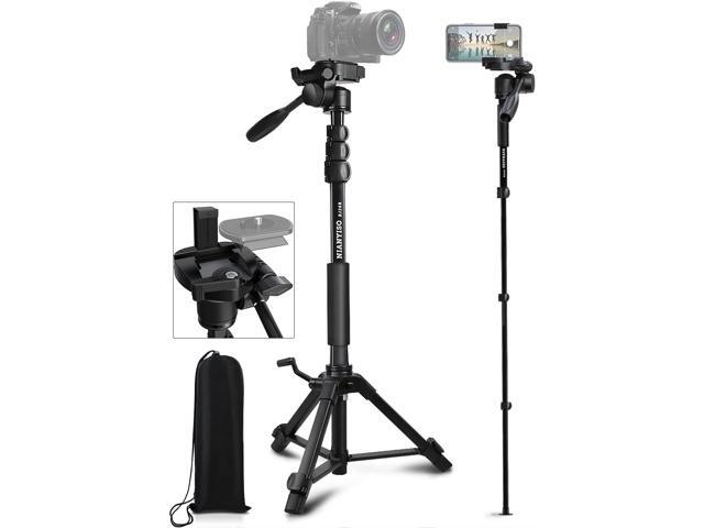 Click here for Camera Tripod 69 Inch  Patented 3-Way Swivel Porta... prices