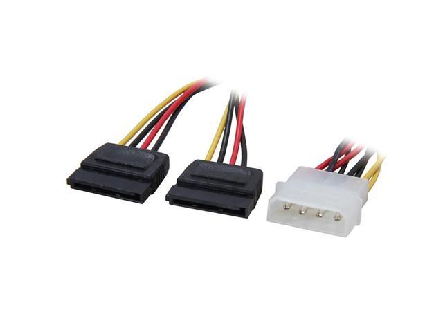 Click here for 8 inch Molex 4-pin Male to 2 x SATA Power 15-pin F... prices