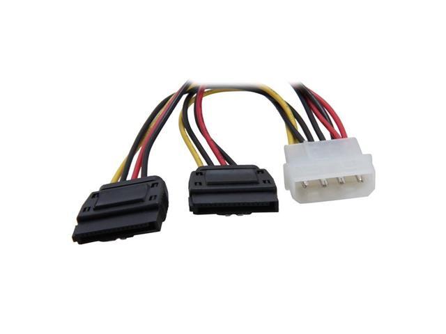 Click here for 6 inch Molex 4-pin Male to 2 x SATA Power 15-pin F... prices