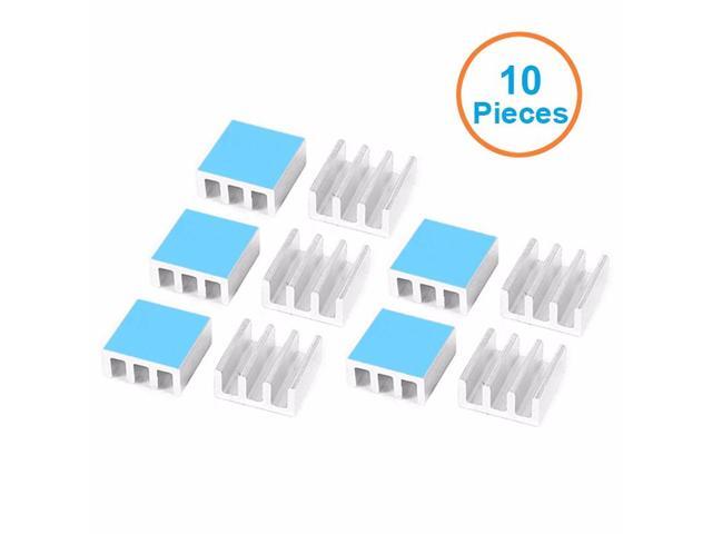 Click here for 10pcs/lot Aluminum Heatsink11x11x5mm with 3M 8810... prices