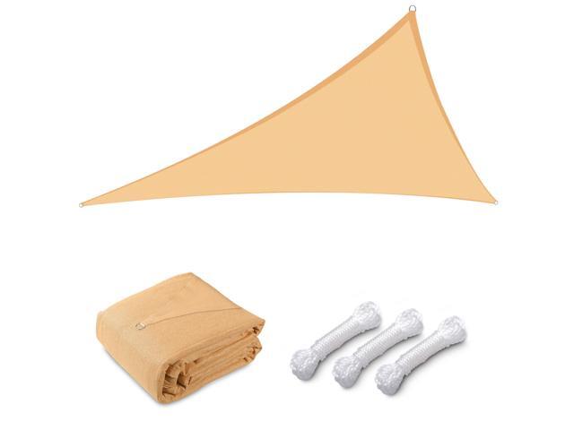 Click here for Yescom 22 Ft 97 UV Block Triangle Sun Shade Sail C... prices