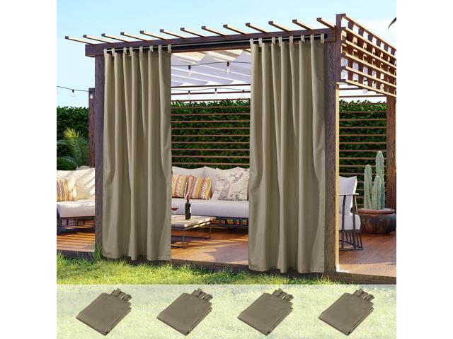 Click here for Yescom 54x96 Outdoor Curtain Panel Tab Top Drape U... prices