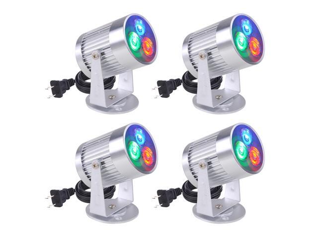 Click here for Yescom 4PCS 3W RGB Disco Ball Spotlight LED Beam P... prices