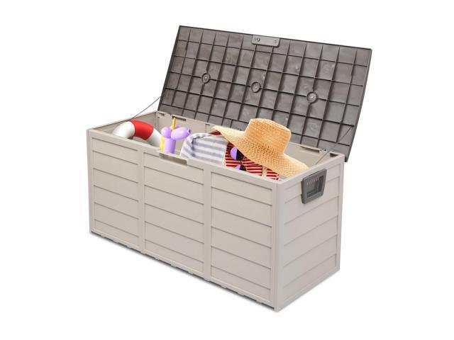 Click here for Yescom 75Gal 260L Deck Storage Box for Tools Cushi... prices