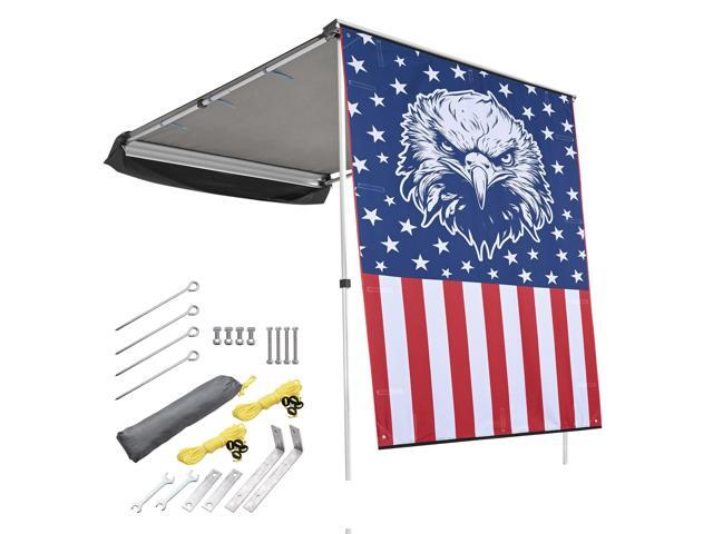 Click here for Yescom 4.4x6.6 Ft Vehicle Awning w/ Eagle Side Wal... prices