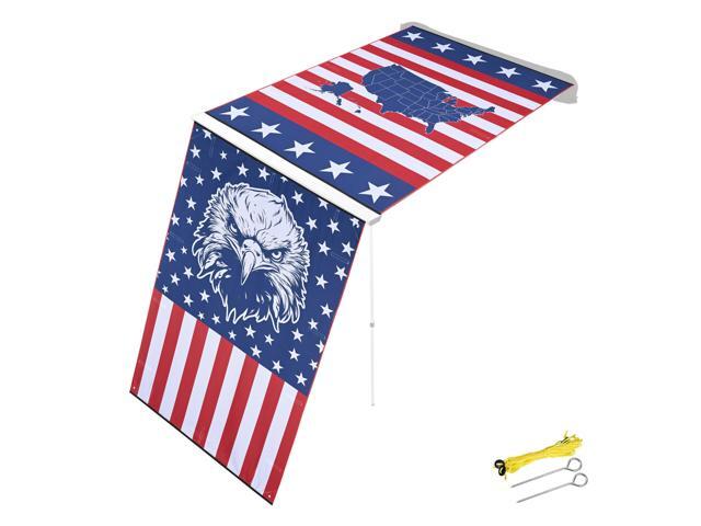 Click here for Yescom 4.5x6 Ft Carside Awning Replacement Fabric... prices