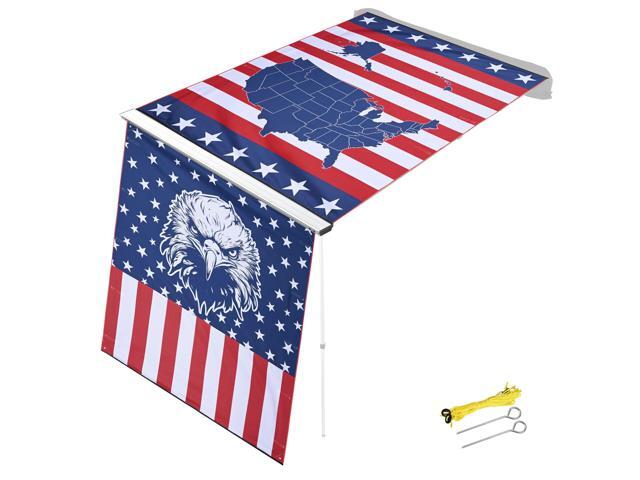 Click here for Yescom 6.5x7.8 Ft Carside Awning Replacement Fabri... prices