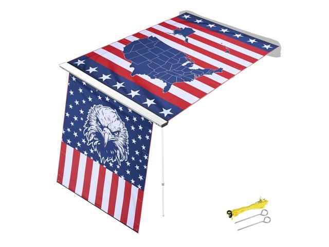 Click here for Yescom 7.7x8.2 Ft Carside Awning Replacement Fabri... prices