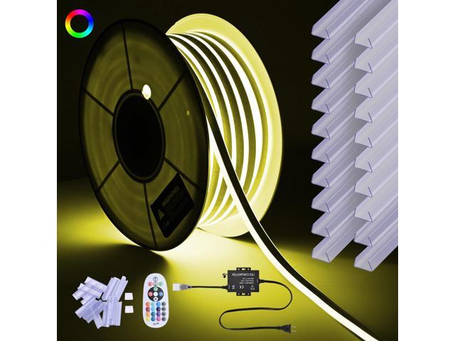 Click here for DELight 100FT RGB Neon Rope Lights with 2 Plastic... prices